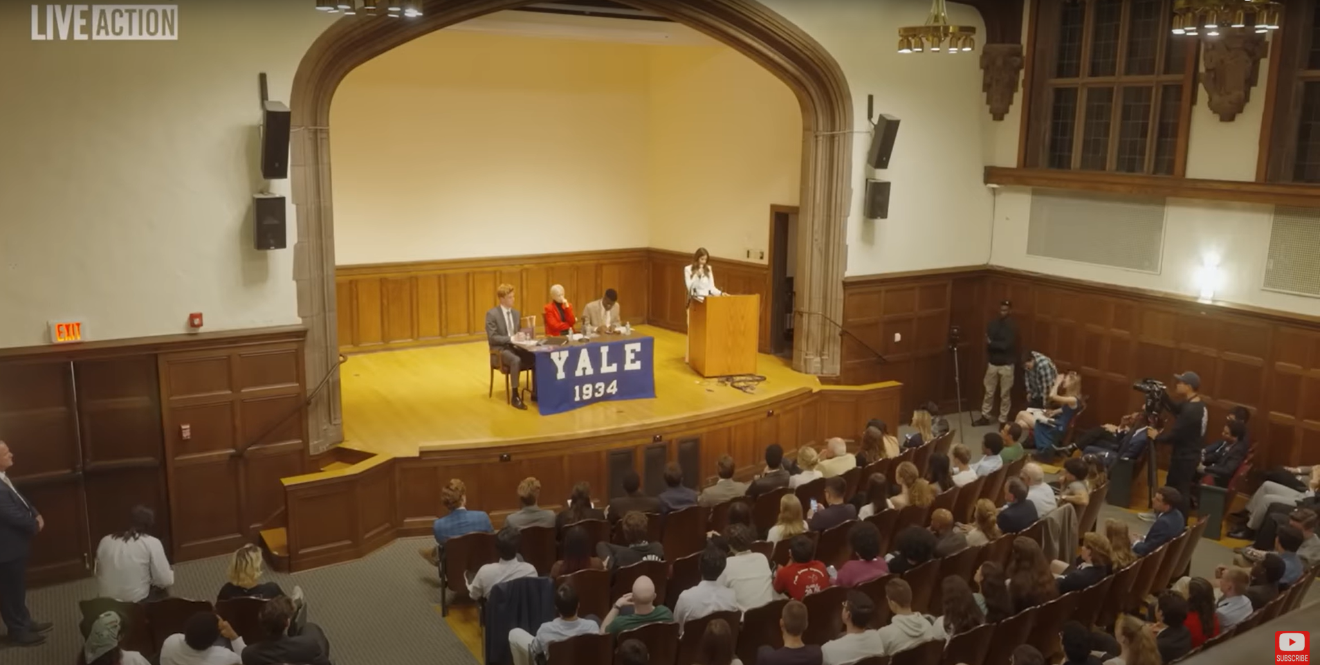 “Change is here” Lila Rose wins pro-life debate in Yale University