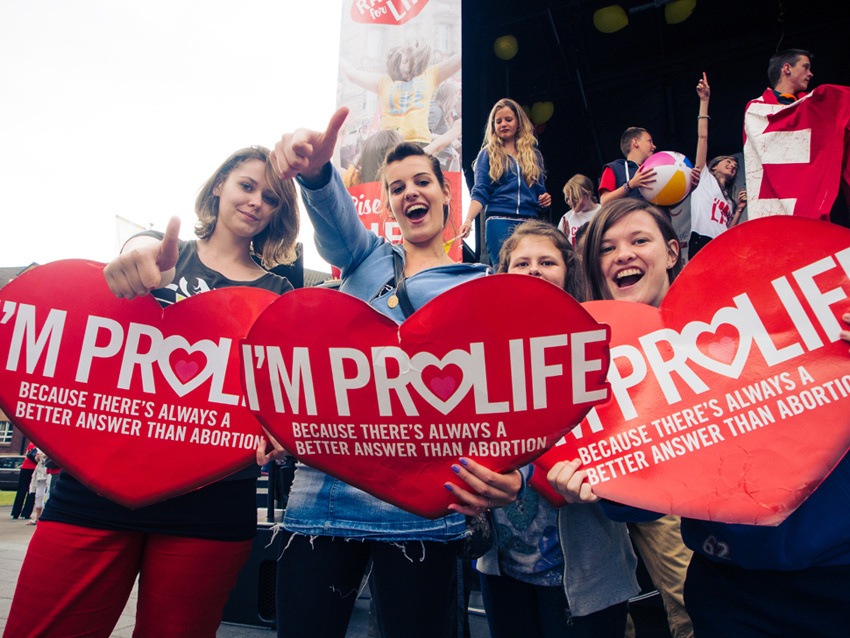 The pro-life and proud generation stands out at Rally